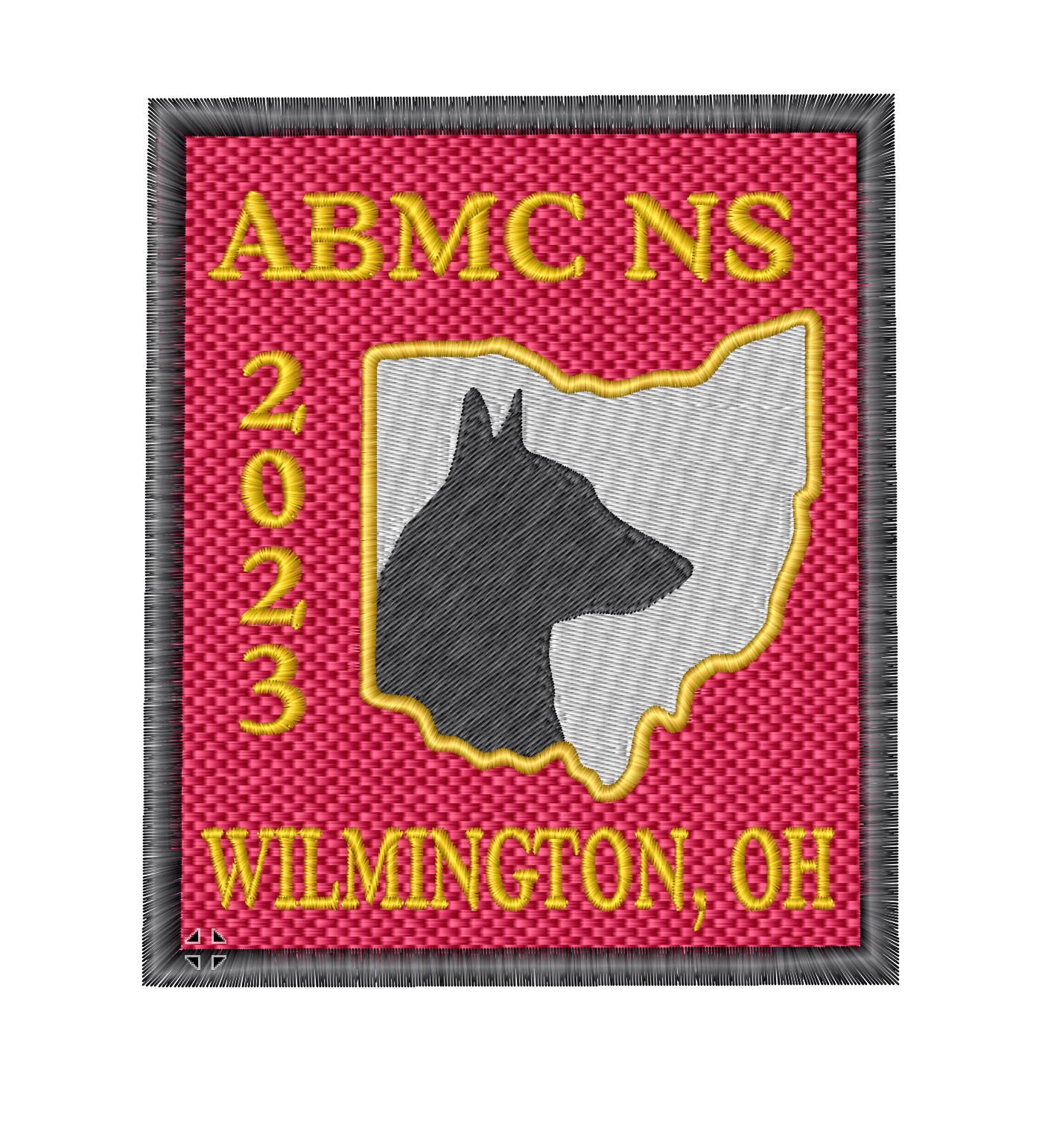 Square Patch – 2023 ABMC National Specialty